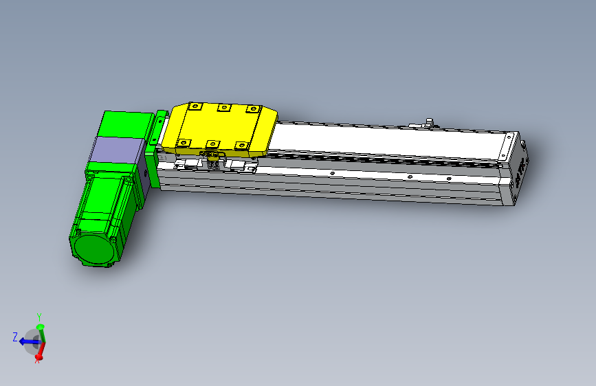 内嵌式同步带 GTA8-60闭环步进[GTA8-L48-250-BM-60-C2-N]_SOLIDWORKS 2018_模型图纸下载 – 懒石网