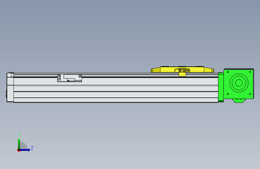 内嵌式同步带 GTA8-60闭环步进[GTA8-L48-250-BR-60-C2-N]_SOLIDWORKS 2018_模型图纸下载 – 懒石网