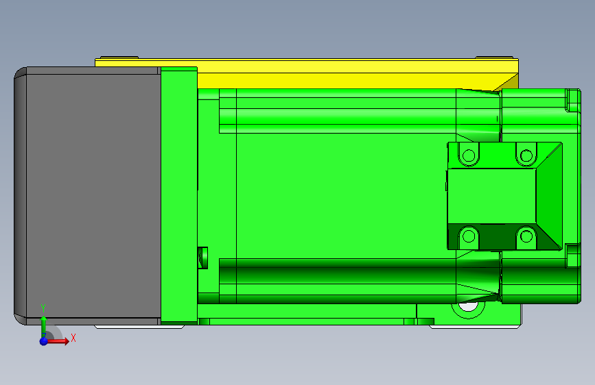 内嵌式同步带 GTA12-60闭环步进[GTA12-L40-300-L-60-C2-N]_SOLIDWORKS 2018_模型图纸下载 – 懒石网