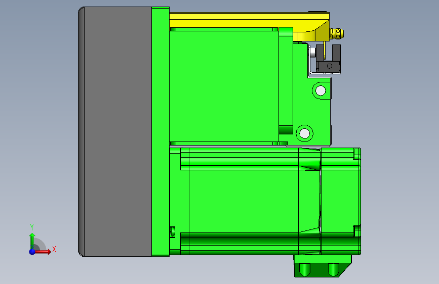 内嵌式同步带 GTA12-60闭环步进[GTA12-L40-300-LD-60-C2-N]_SOLIDWORKS 2018_模型图纸下载 – 懒石网