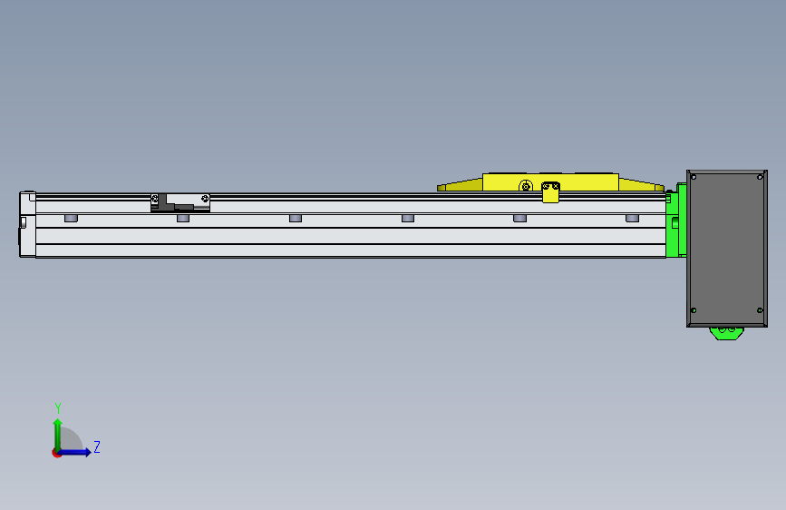 内嵌式同步带 GTA12-60闭环步进[GTA12-L40-300-LD-60-C2-N]_SOLIDWORKS 2018_模型图纸下载 – 懒石网
