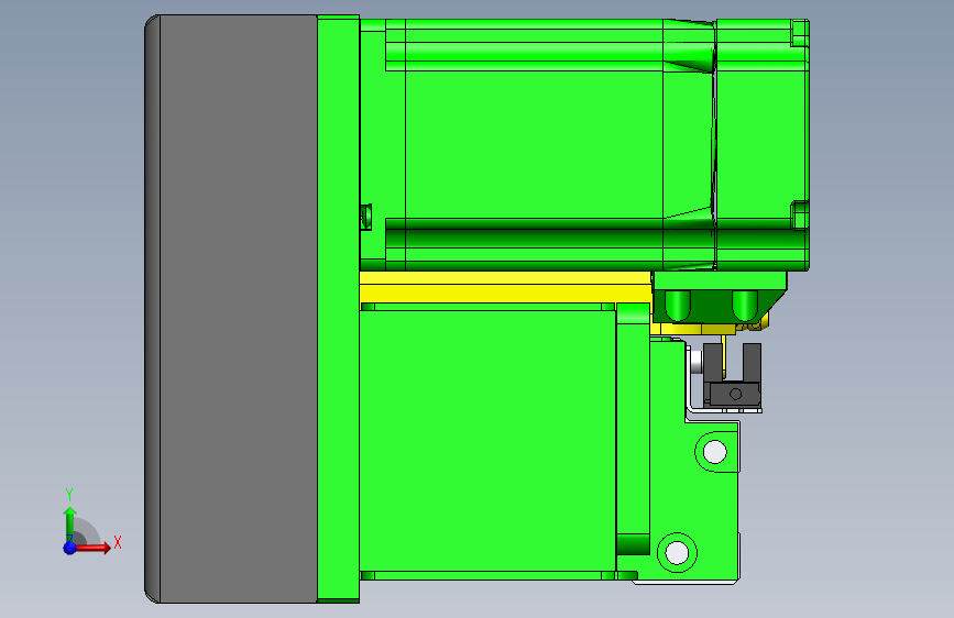 内嵌式同步带 GTA12-60闭环步进[GTA12-L40-300-LU-60-C2-N]_SOLIDWORKS 2018_模型图纸下载 – 懒石网