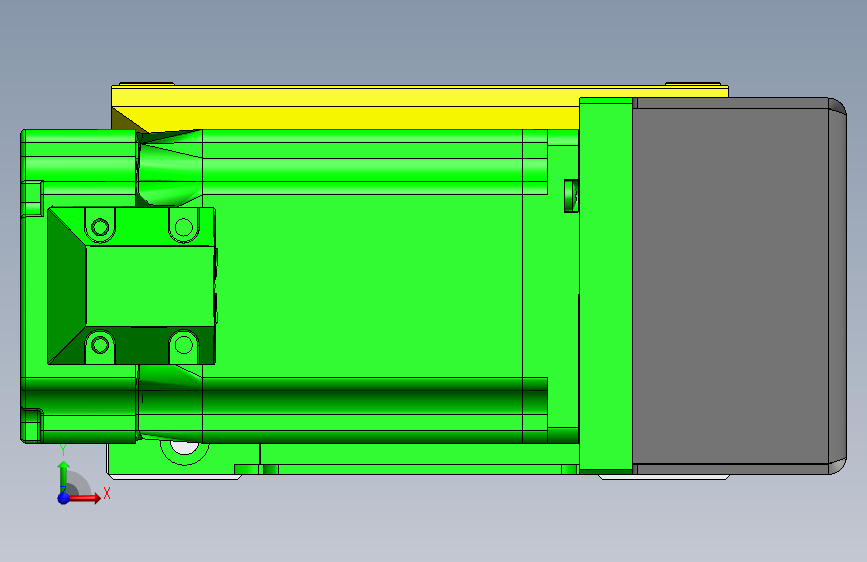 内嵌式同步带 GTA12-60闭环步进[GTA12-L40-300-R-60-C2-N]_SOLIDWORKS 2018_模型图纸下载 – 懒石网