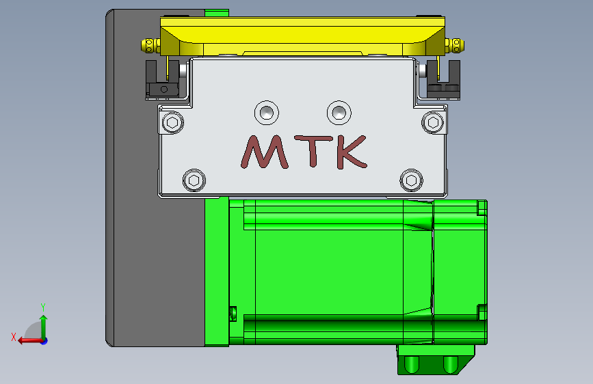内嵌式同步带 GTA12-60闭环步进[GTA12-L40-300-RD-60-C2-N]_SOLIDWORKS 2018_模型图纸下载 – 懒石网