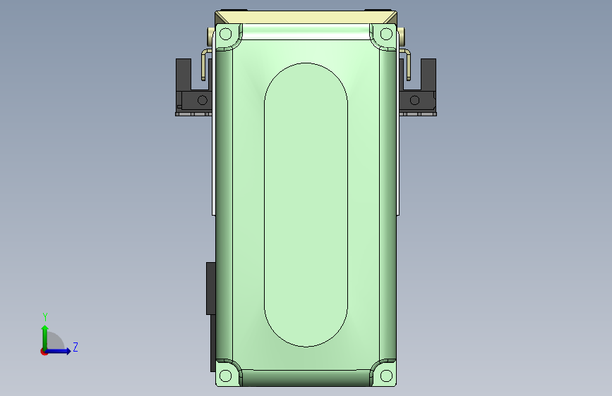 内嵌式左右旋螺杆 GTH5S-100W伺服[GTH5S-L2-200-BM-M100W-C2-N]丝杆滑台模组三菱马达_SOLIDWORKS 2018_模型图纸下载 – 懒石网