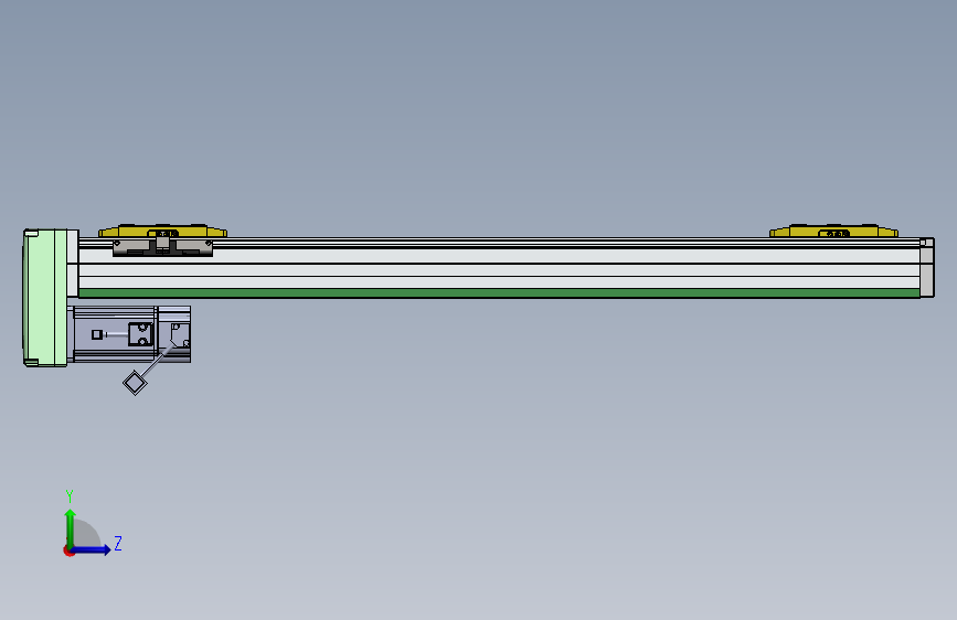 内嵌式左右旋螺杆 GTH8S-400W伺服[GTH8S-L5-250-BM-D400W-C2-N]丝杆滑台模组台达马达_SOLIDWORKS 2018_模型图纸下载 – 懒石网