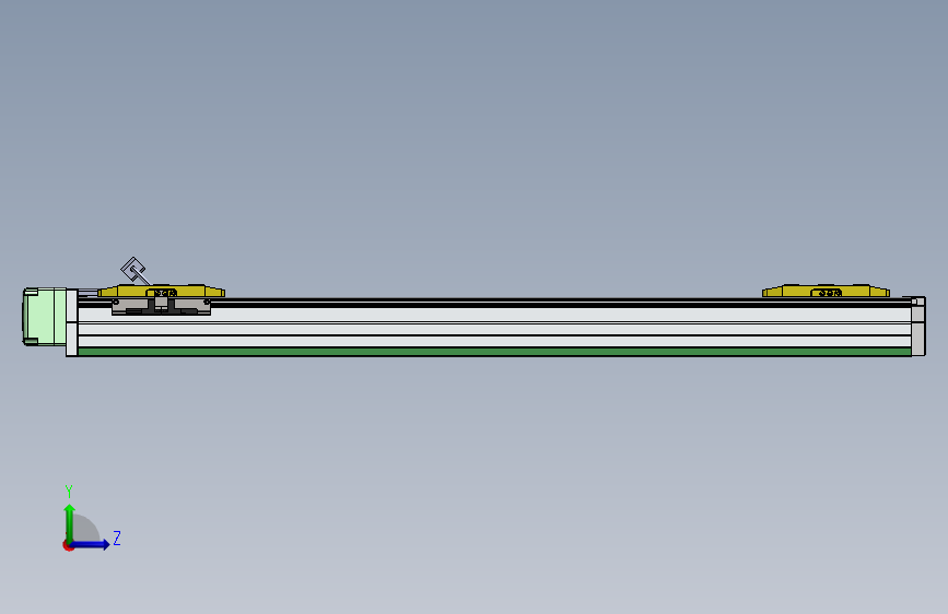 内嵌式左右旋螺杆 GTH8S-400W伺服[GTH8S-L5-250-BR-D400W-C2-N]丝杆滑台模组台达马达_SOLIDWORKS 2018_模型图纸下载 – 懒石网