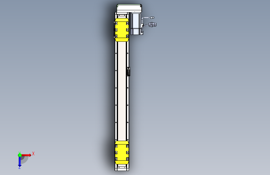 内嵌式左右旋螺杆 GTH8S-400W伺服[GTH8S-L5-250-BR-D400W-C2-N]丝杆滑台模组台达马达_SOLIDWORKS 2018_模型图纸下载 – 懒石网