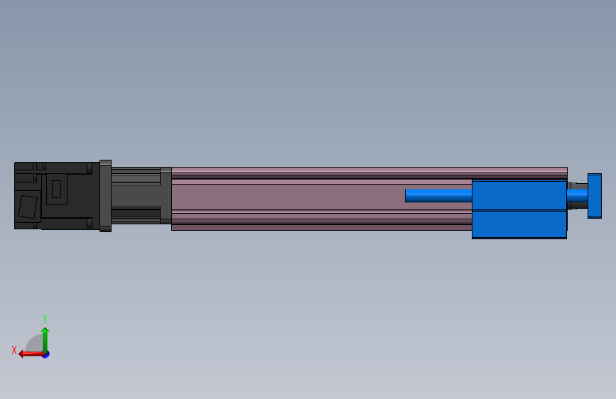 MTC32电动缸-直接安装-200W-导杆[MTC32-250-P10-D-M20-S2-P-R]_SOLIDWORKS 2018_模型图纸 ...