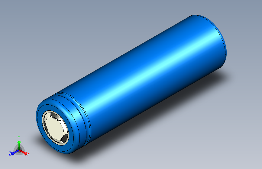 离子电池_STEP_模型图纸下载 – 懒石网