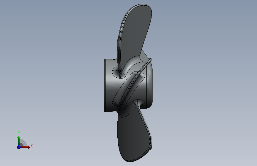 5-bladed-propeller_SOLIDWORKS 2011_模型图纸下载 – 懒石网