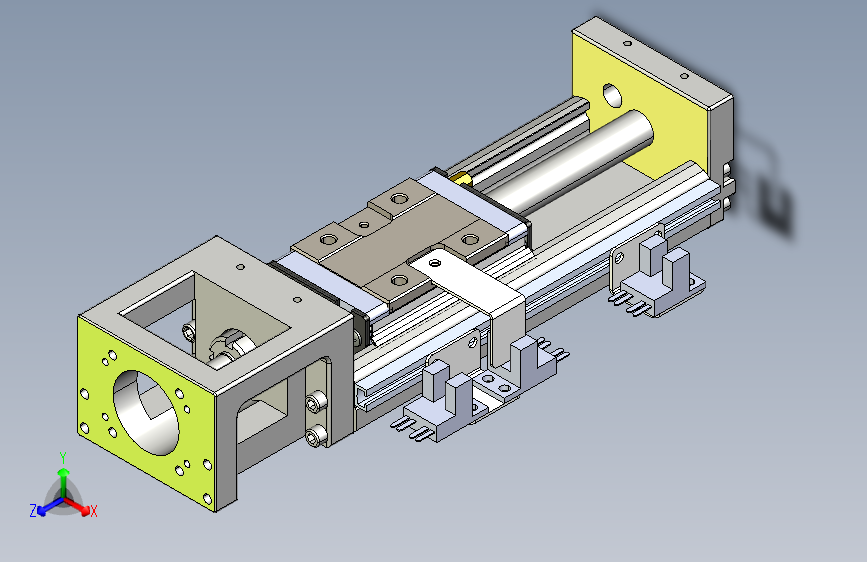 KK60-150A1-F0 模组 标准A1滑座 KK60-A1-F0 替换上银_STEP_模型图纸下载 – 懒石网