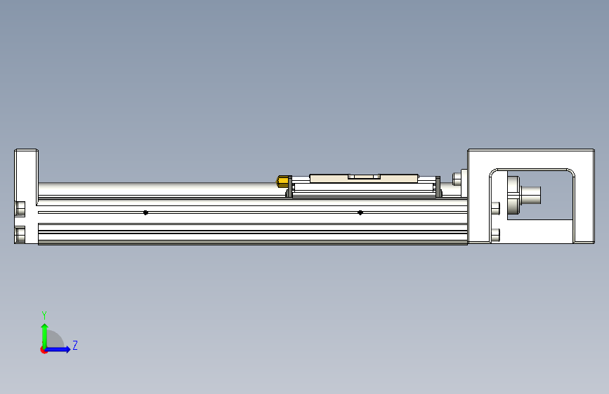 KK60-200A1-F0 模组 标准A1滑座 KK60-A1-F0 替换上银_STEP_模型图纸下载 – 懒石网