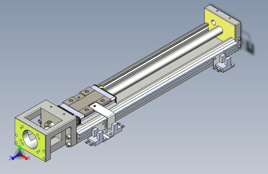 KK60-200A1-F0 模组 标准A1滑座 KK60-A1-F0 替换上银_STEP_模型图纸下载 – 懒石网