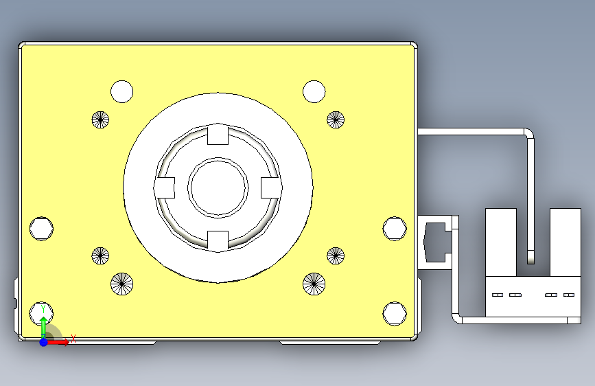 KK60-300A1-F0 模组 标准A1滑座 KK60-A1-F0 替换上银_STEP_模型图纸下载 – 懒石网