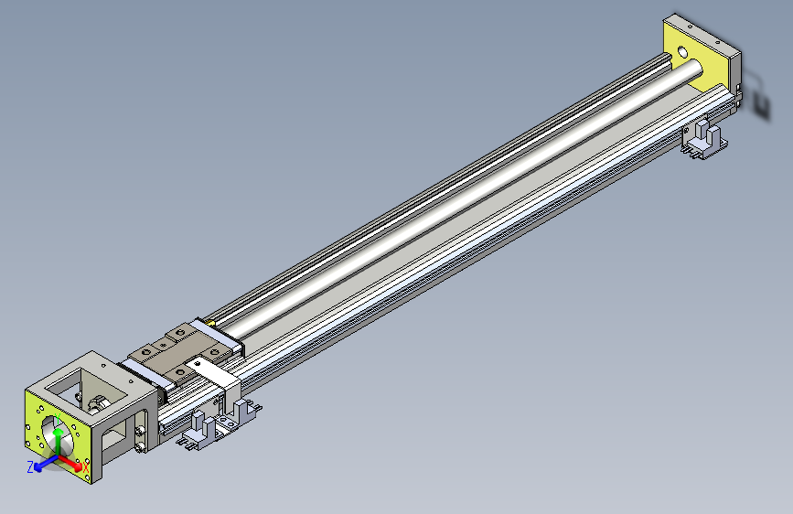 KK60-300A1-F0 模组 标准A1滑座 KK60-A1-F0 替换上银_STEP_模型图纸下载 – 懒石网