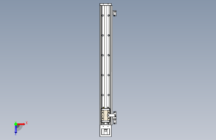 KK60-600A1-F0 模组 标准A1滑座 KK60-A1-F0 替换上银_STEP_模型图纸下载 – 懒石网