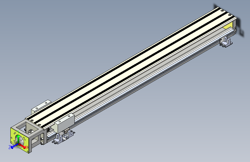 KK60-600A1-H0 模组 标准A1滑座 KK60-A1-H0 替换上银_STEP_模型图纸下载 – 懒石网