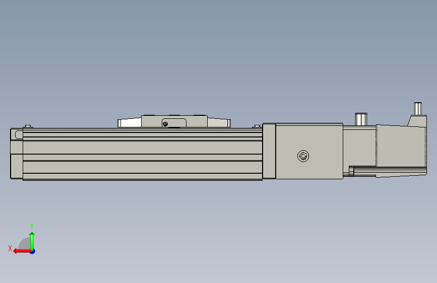 GTH4-L#-50-BC-M05-C3 GTH4内嵌式螺杆滑台 电机直连 TOYO模组滑台电缸_STEP_模型图纸下载 – 懒石网