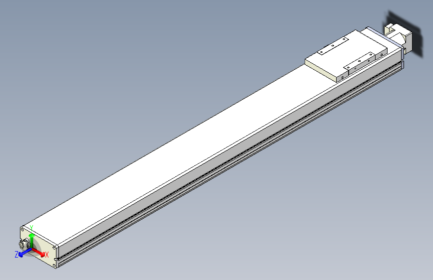 MCH14无尘螺杆滑台[MCH14-L#-900-BC-P20-C3]_STEP_模型图纸下载 – 懒石网
