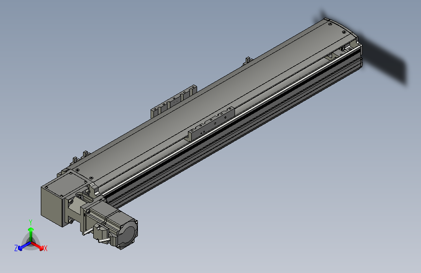 MT120BT半封闭皮带滑台[MT120BT.L100.100.RT.P40.C3]_STEP_模型图纸下载 – 懒石网