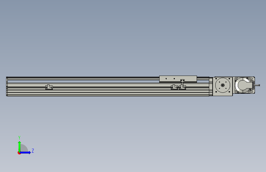 MT136BT半封闭皮带滑台[MT136BT.L100.500.R.M40.C3]_STEP_模型图纸下载 – 懒石网