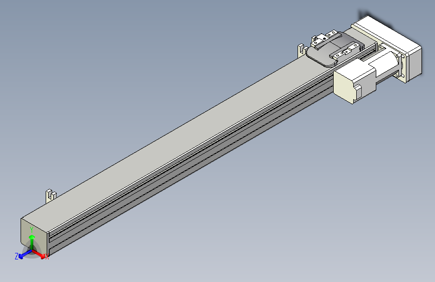 MTH5M标准螺杆滑台[MTH5M-L#-500-BR-P10-C3]_STEP_模型图纸下载 – 懒石网