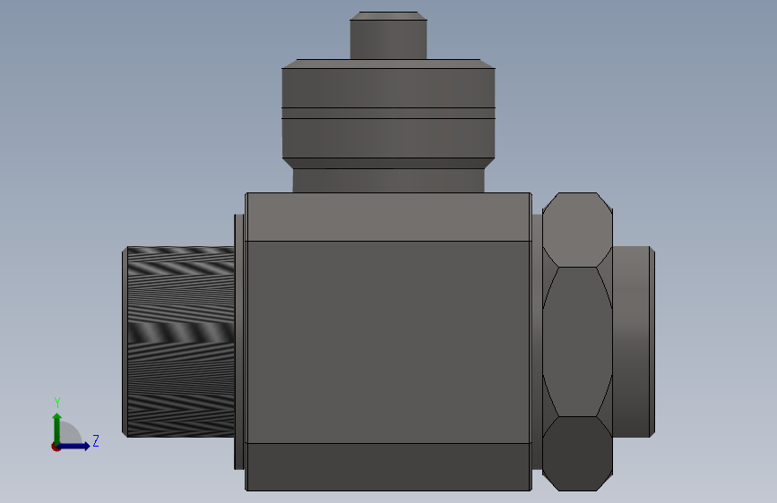 QLA（J）型接头式单向节流阀[QLA(J)-G1／2＂／8].sldprt_SOLIDWORKS 2018_模型图纸下载 – 懒石网