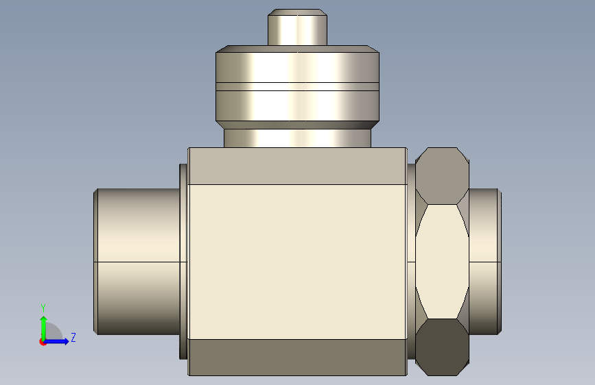 QLA（J）型接头式单向节流阀[QLA(J)-G1／2＂／8].step_STEP_模型图纸下载 – 懒石网