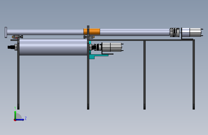 小型输送机 Solidworks 2020 模型图纸下载 懒石网