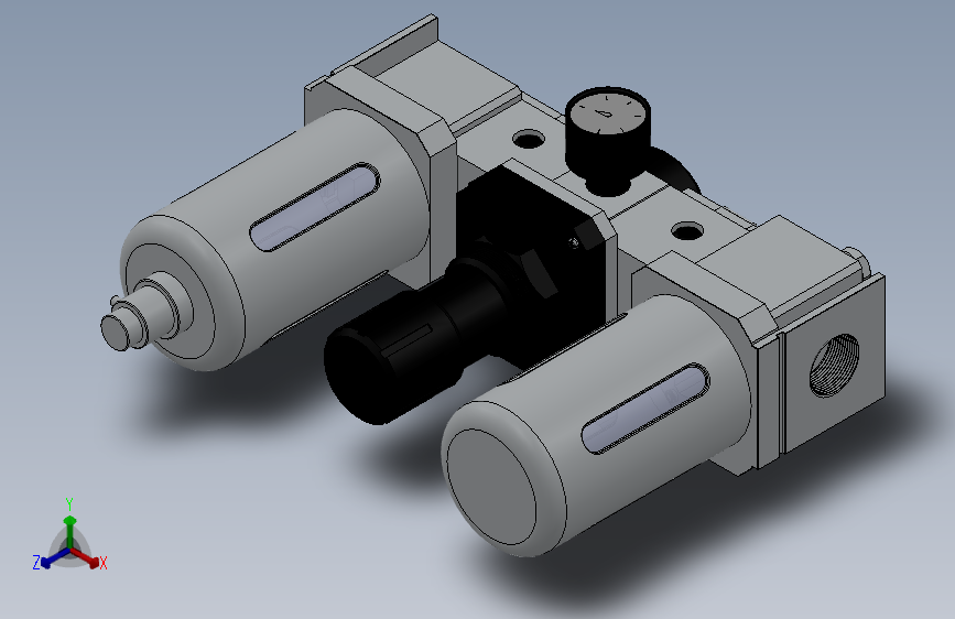 QFLJWB型起源三联件[QFLJWB-L25]_SOLIDWORKS 2018_模型图纸下载 – 懒石网