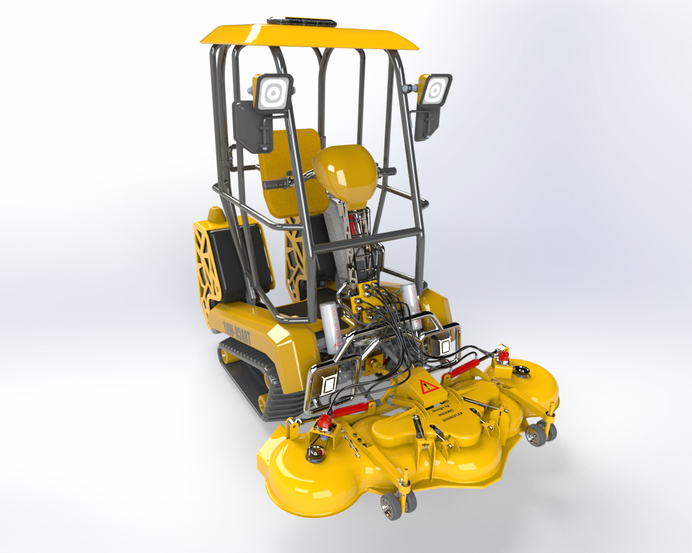 全地形除草机_SOLIDWORKS 2021_模型图纸下载 – 懒石网