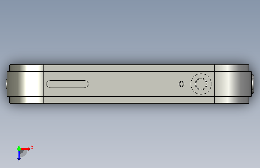 iPhone6土豪金_UG_模型图纸下载 – 懒石网