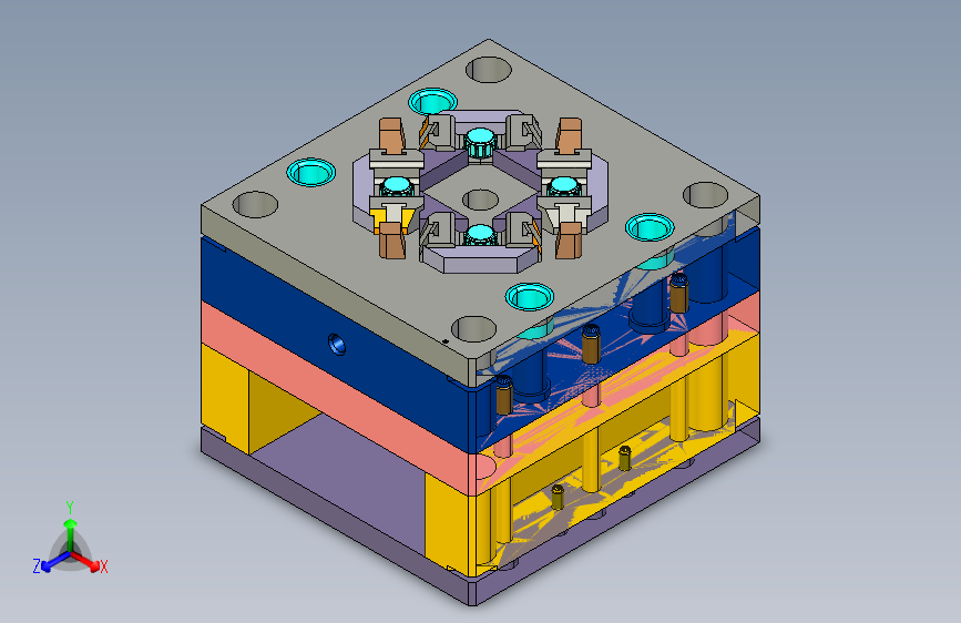 TY10502-UG8.5出口模具图_UG_模型图纸下载 – 懒石网