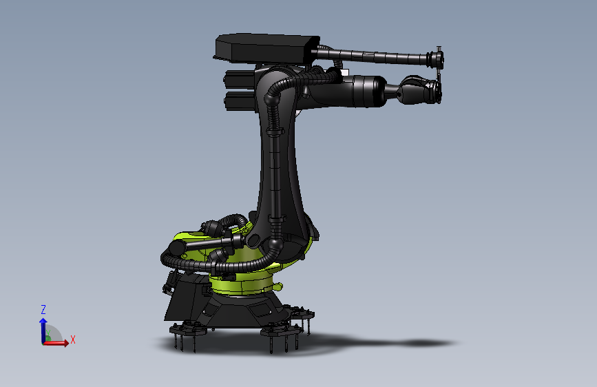 AHSE-180 R2500 extra (KR QUANTEC extra)_SOLIDWORKS 2018_模型图纸免费下载 – 懒石网