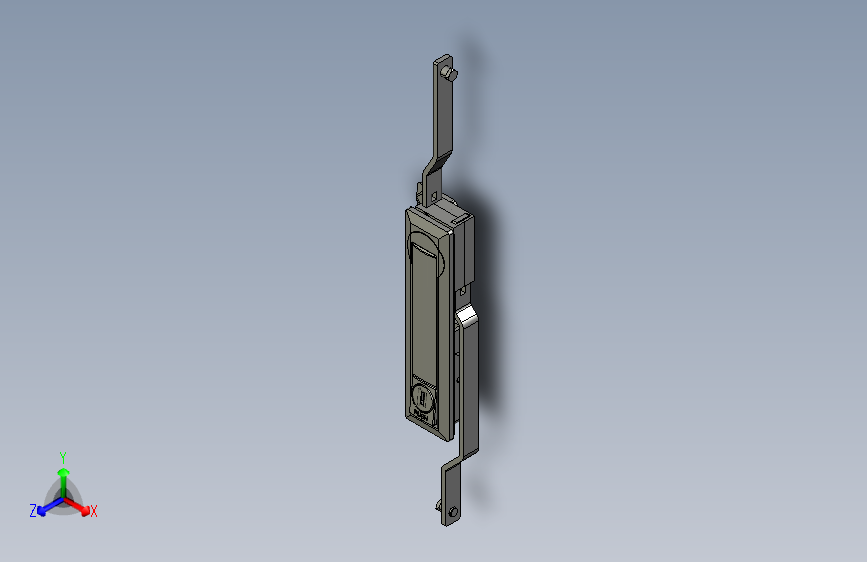 3SJ-MS731-4-0002连杆锁-上海生久_STEP_模型图纸下载 – 懒石网