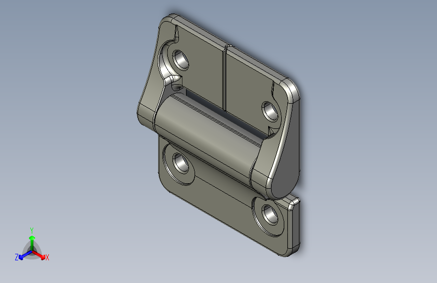CL253-5铰链-上海生久_STEP_模型图纸下载 – 懒石网