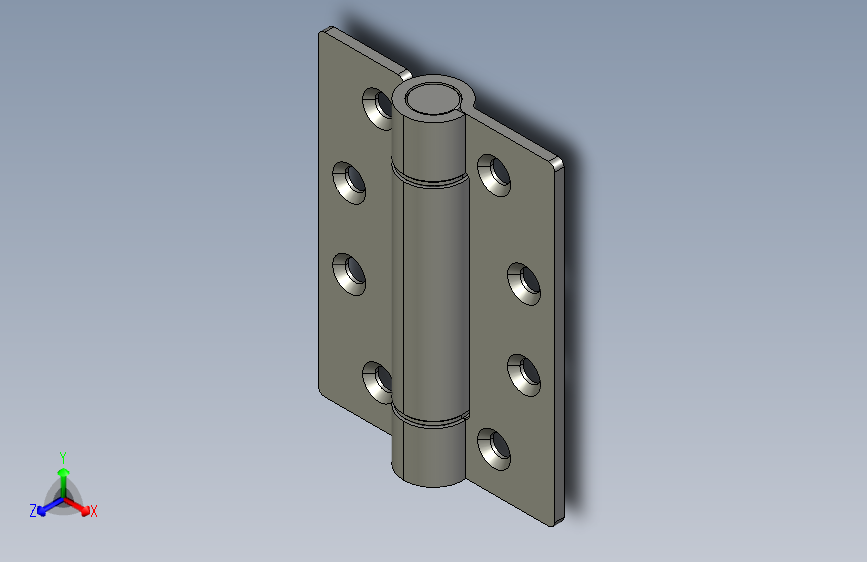 CL253-5铰链-上海生久_STEP_模型图纸下载 – 懒石网