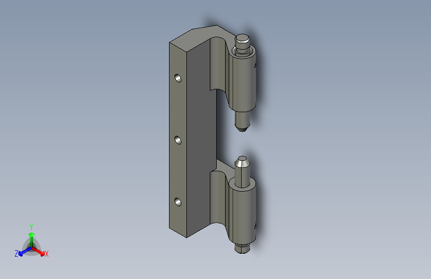 CL201-2铰链-上海生久_STEP_模型图纸下载 – 懒石网