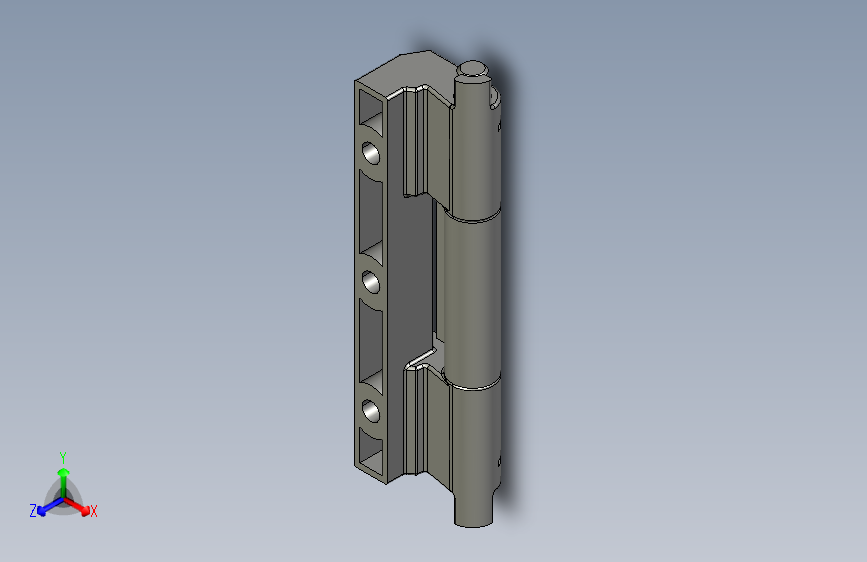 CL201-6铰链-上海生久_STEP_模型图纸下载 – 懒石网