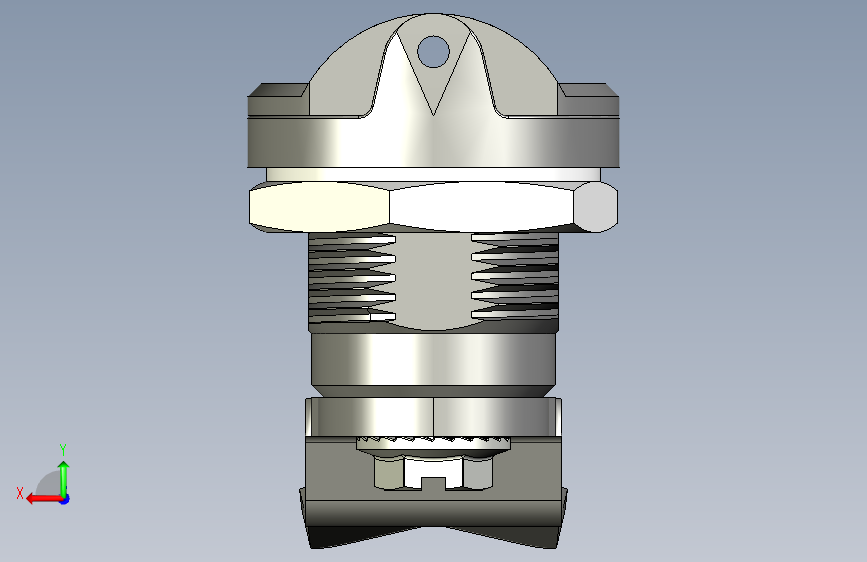 MS705-3A--WF圆柱锁-上海生久_STEP_模型图纸下载 – 懒石网