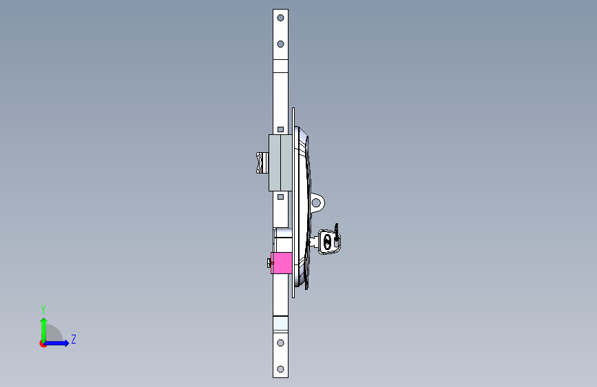 MS840-5连杆锁-上海生久_STEP_模型图纸下载 – 懒石网