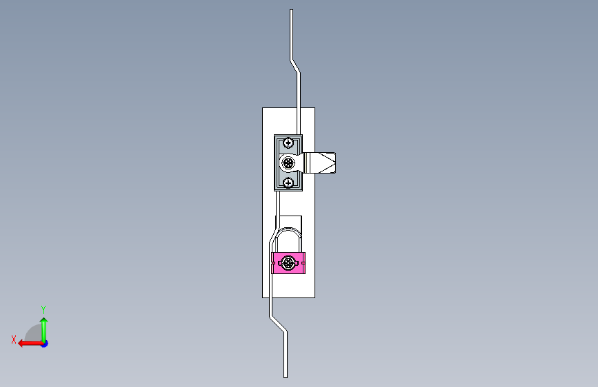 MS840-5连杆锁-上海生久_STEP_模型图纸下载 – 懒石网