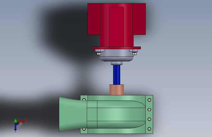 电机总成_SOLIDWORKS 2022_模型图纸下载 – 懒石网