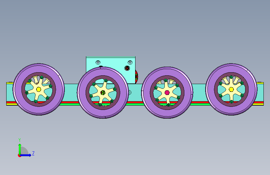 FRC双驱动舵轮底盘_STEP _模型图纸下载 – 懒石网
