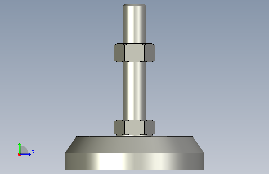 WAD36-D120-M20-L100_STEP_模型图纸下载 – 懒石网