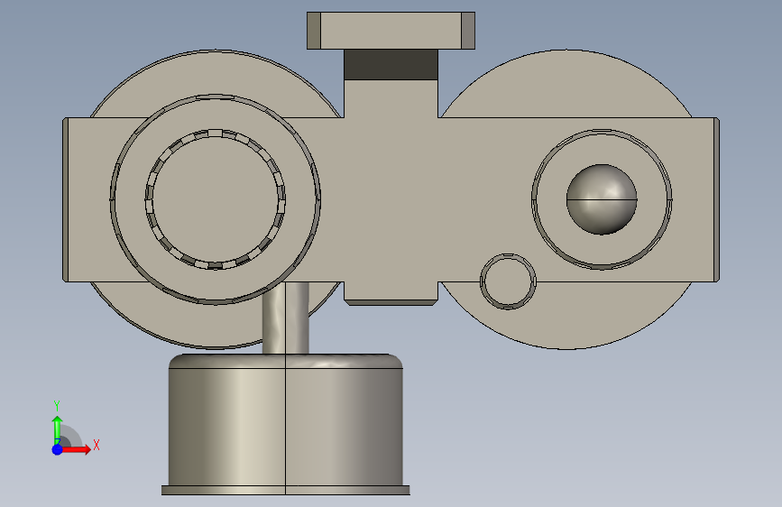 二联件.prt_UG_模型图纸下载 – 懒石网