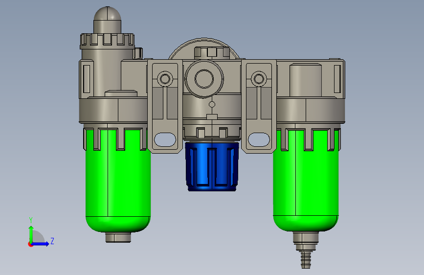 三联件.prt_UG_模型图纸下载 – 懒石网