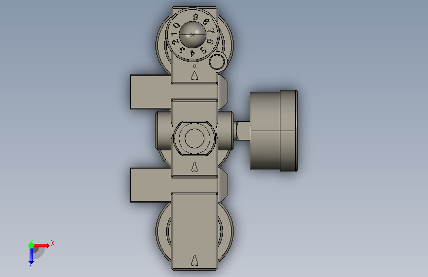 三联件.prt_UG_模型图纸下载 – 懒石网