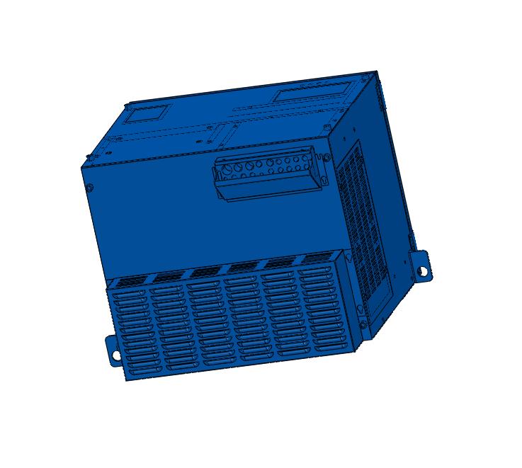 发那科R-30iB-Plus机器人控制器_STEP _模型图纸下载 – 懒石网